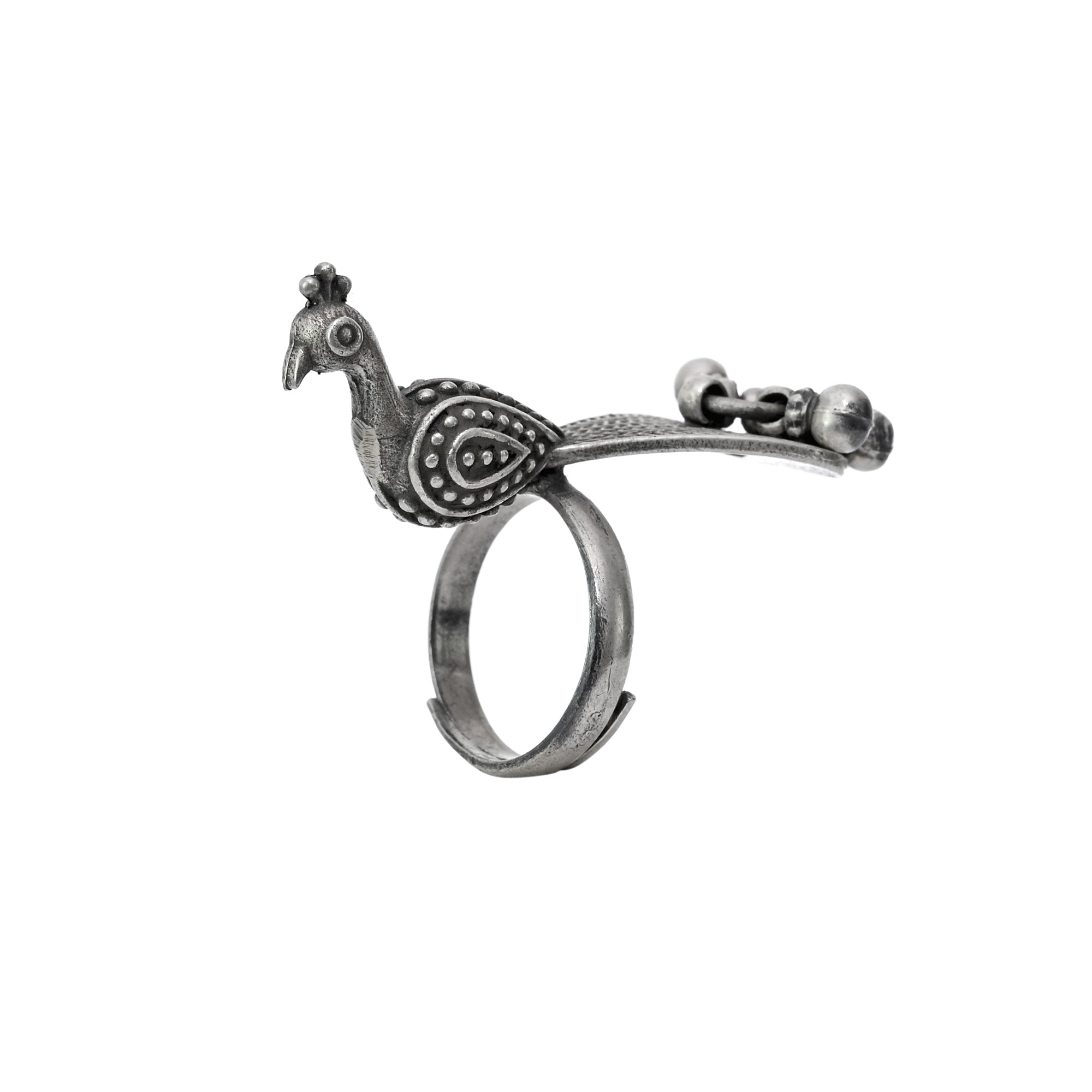 925 Sterling Silver Antique Peacock Ring – Joharcart